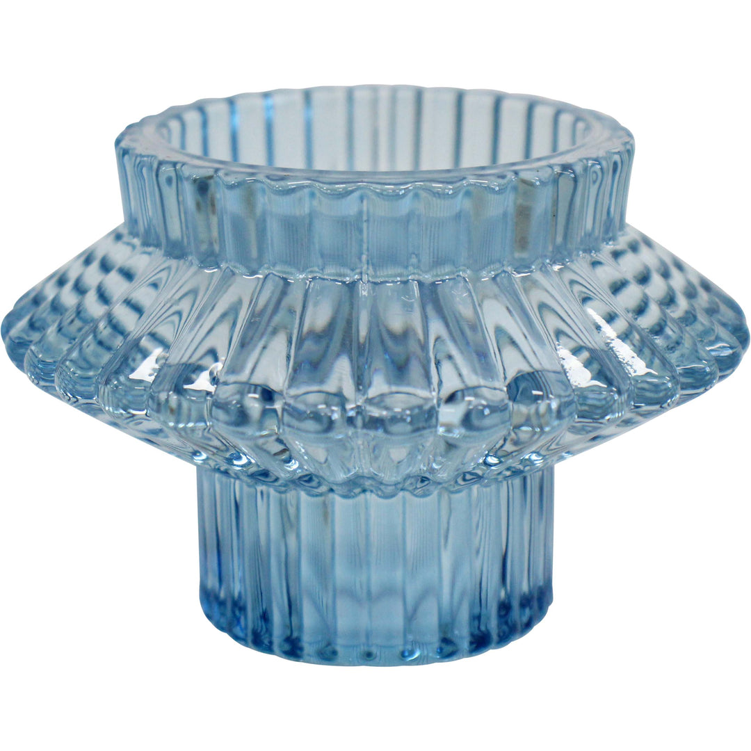 Double SIded Candle Holder Dusty Blue – Cream Design