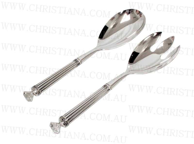 Salad Server Crystal – Cream Design